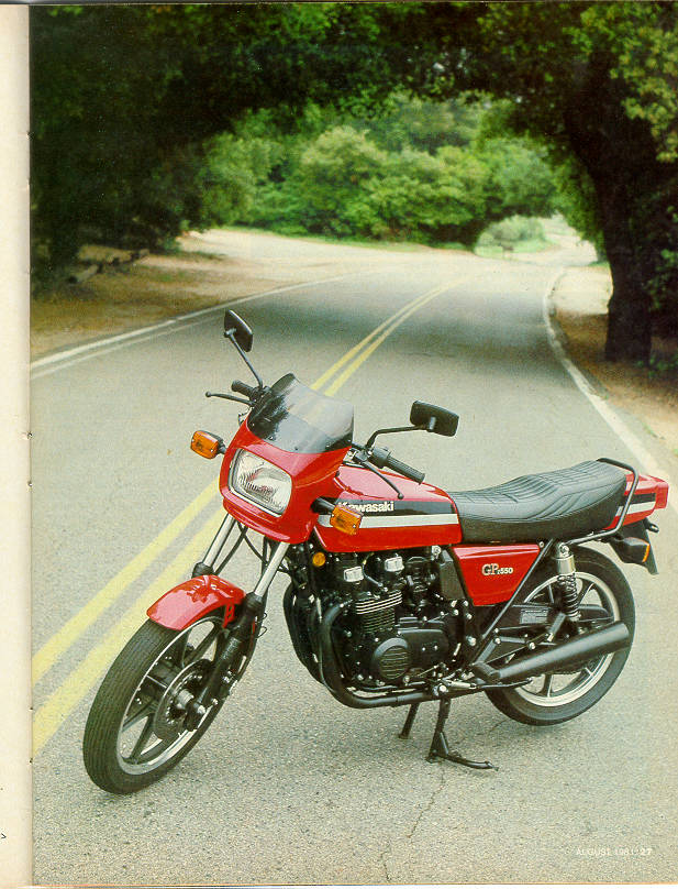 The Kawasaki 550 at MotorBikeSpecs.net, the Motorcycle Specification ...