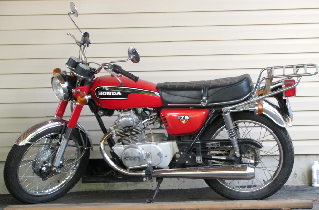 The Honda 175 at MotorBikeSpecs.net, the Motorcycle Specification Database