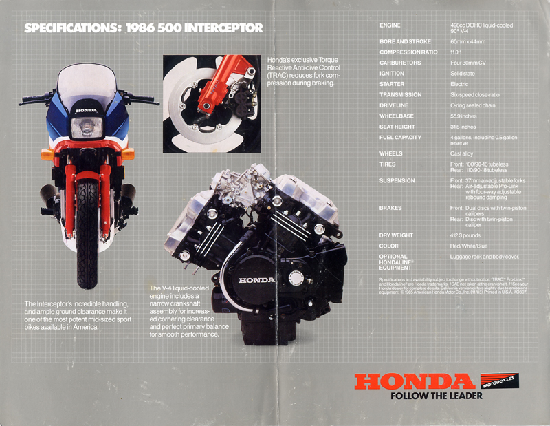 The Honda 500 at MotorBikeSpecs.net, the Motorcycle Specification Database