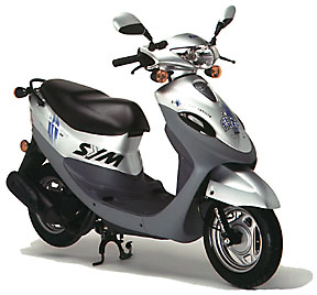 The Sym 50 at MotorBikeSpecs.net, the Motorcycle Specification Database